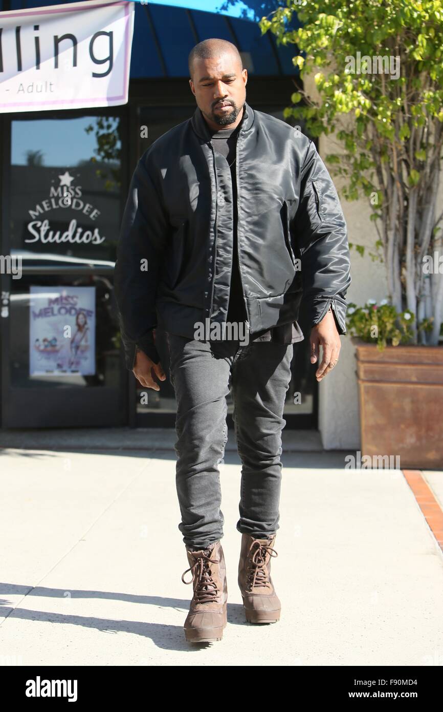 Kanye West seen taking daughter North West to ballet Featuring: Kanye ...