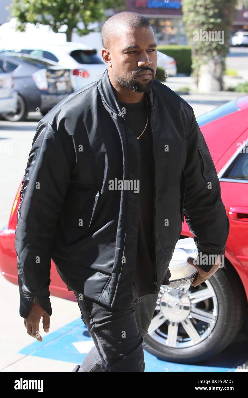 Kanye West seen taking daughter North West to ballet Featuring: Kanye ...