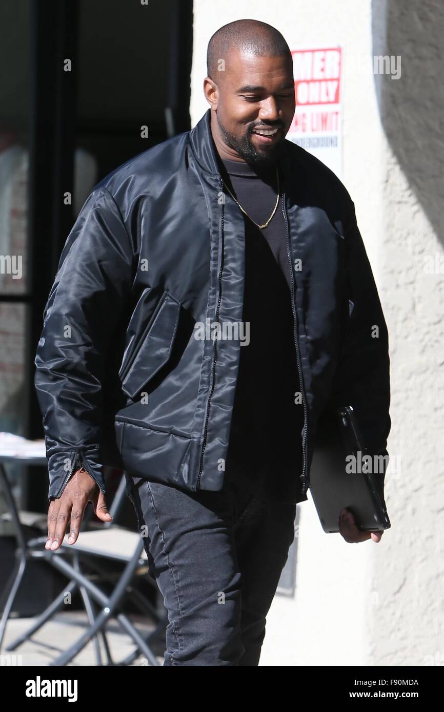 Kanye West seen taking daughter North West to ballet Featuring: Kanye ...