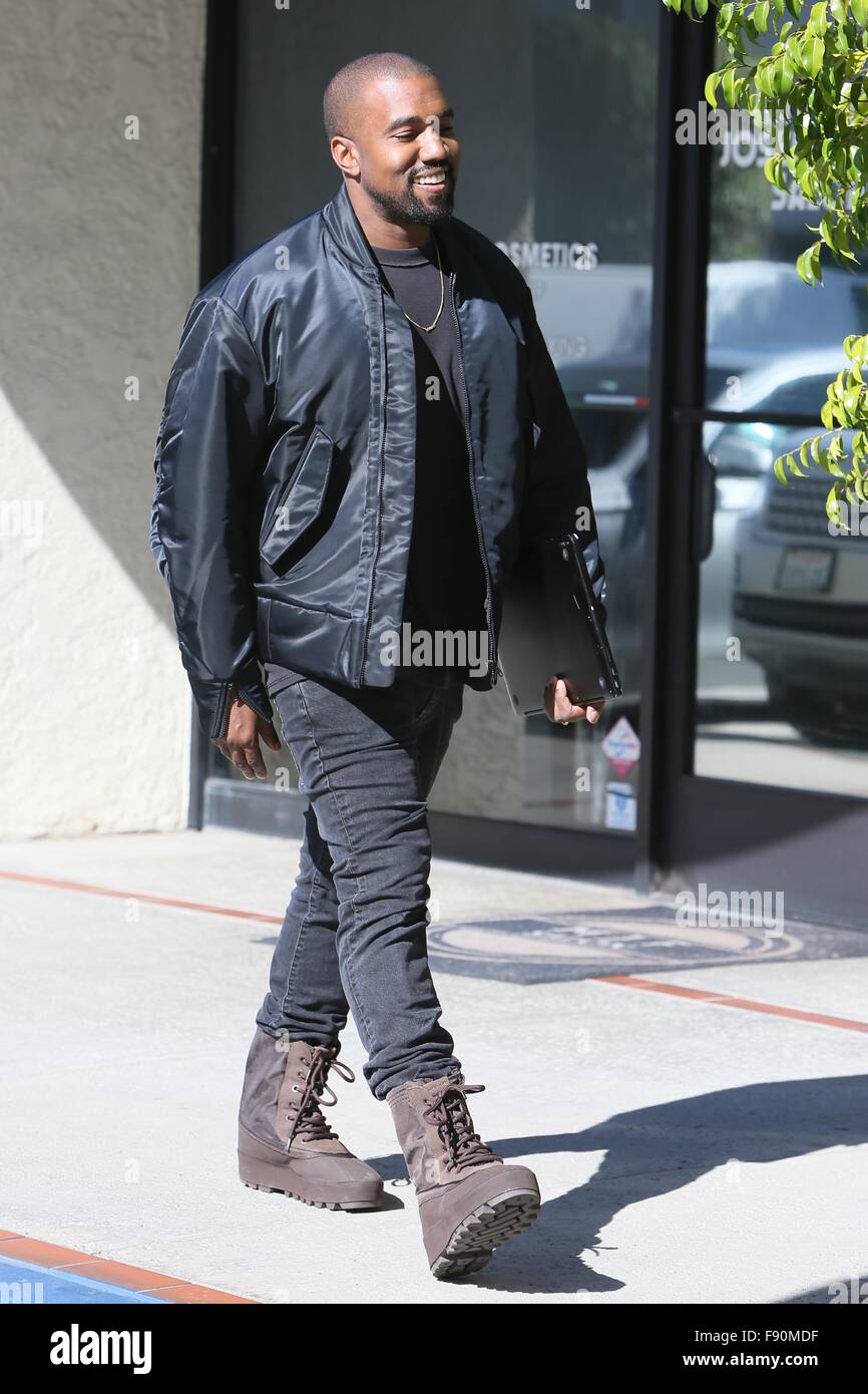 Kanye West seen taking daughter North West to ballet Featuring: Kanye ...