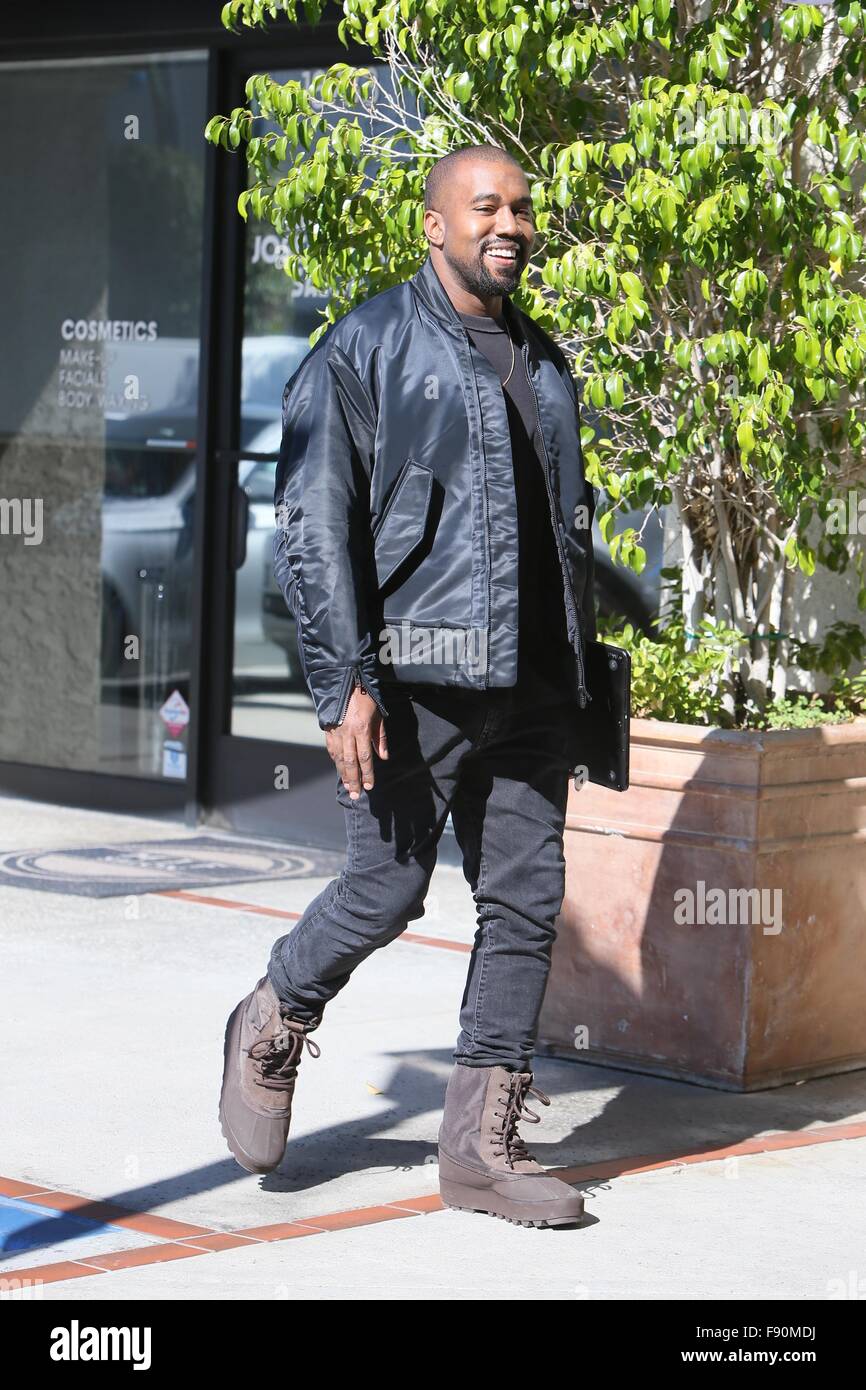 Kanye West seen taking daughter North West to ballet Featuring: Kanye ...