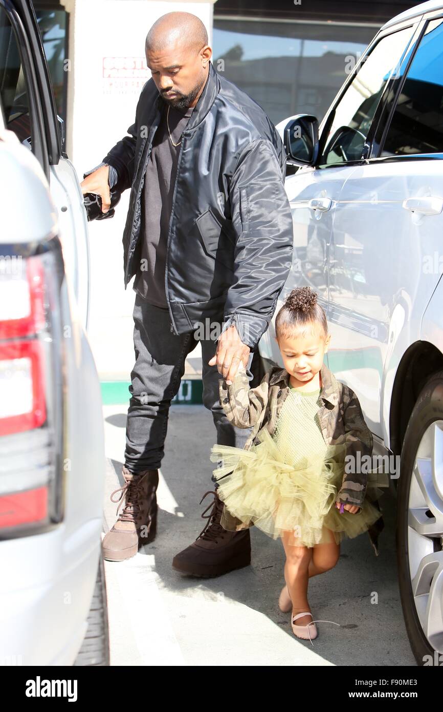 Kanye West and Kourtney Kardashian seen leaving ballet class together ...