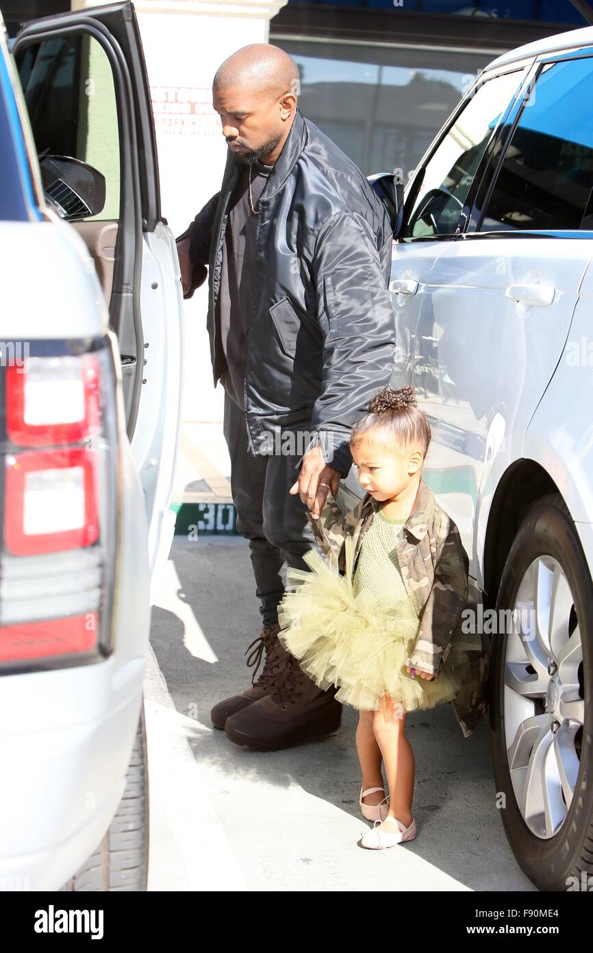 Kanye West and Kourtney Kardashian seen leaving ballet class together ...