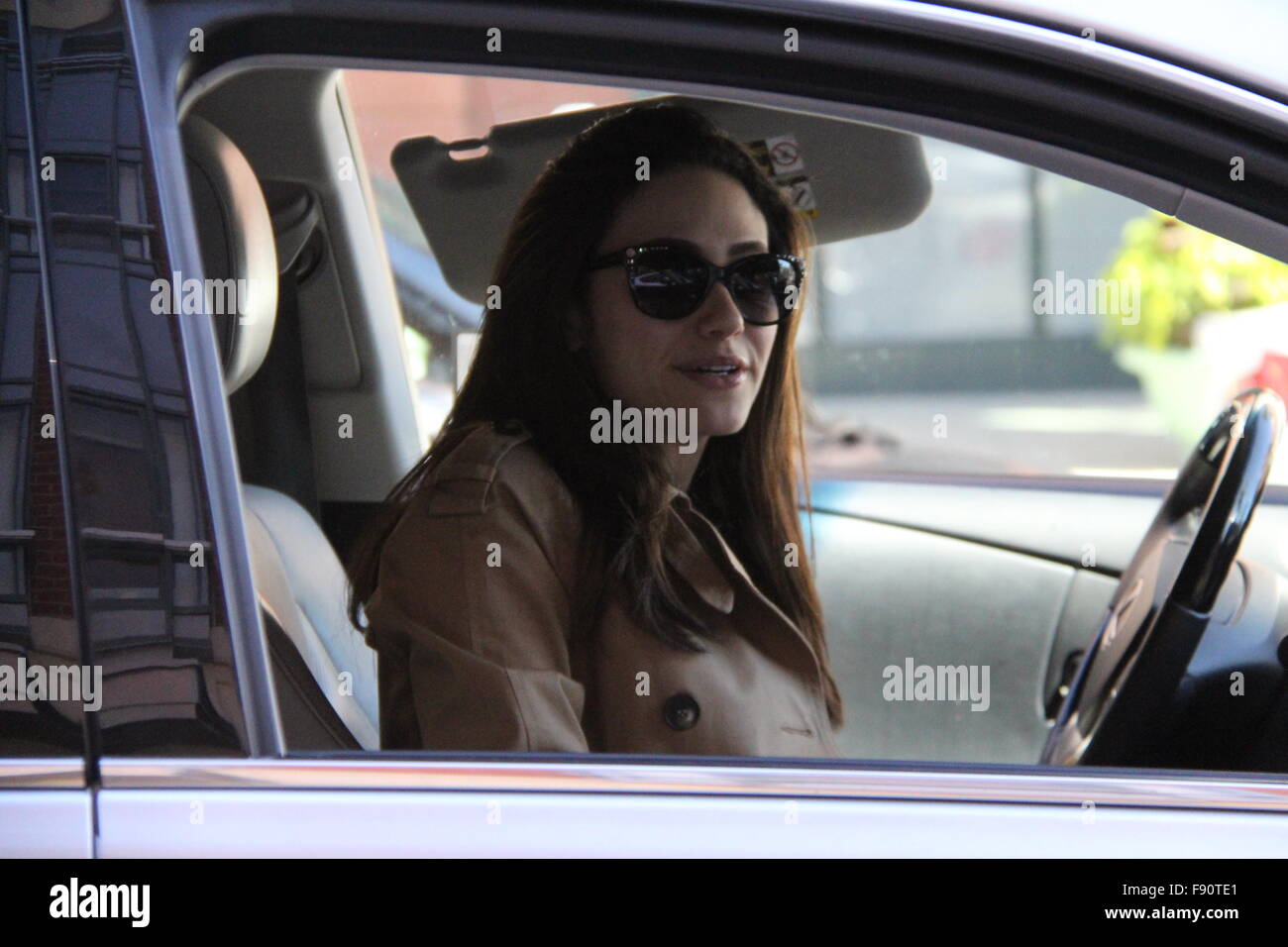 Emmy Rossum picks up lunch at at drive-thru Featuring: Emmy Rossum ...