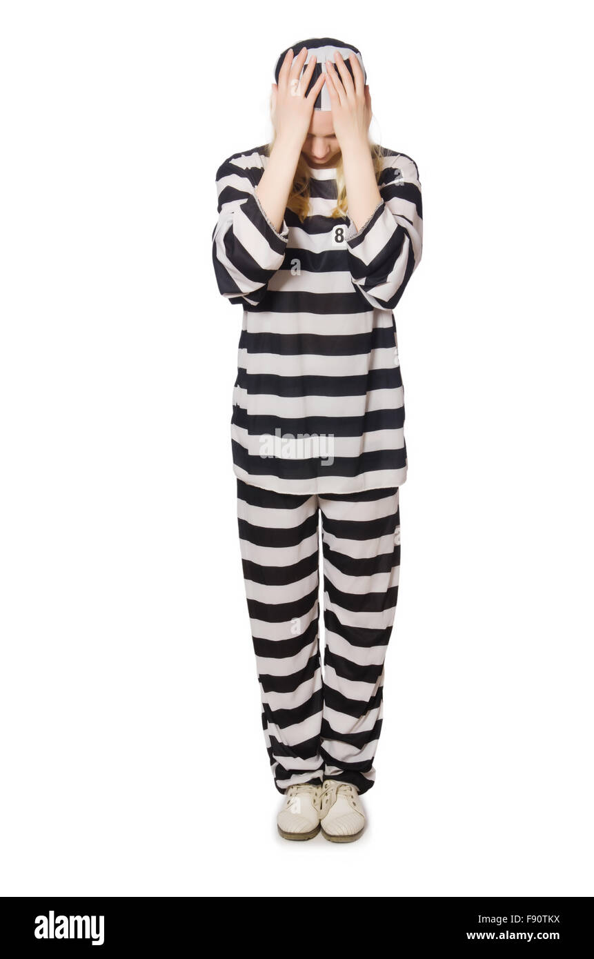 Funny prison inmate in concept Stock Photo - Alamy
