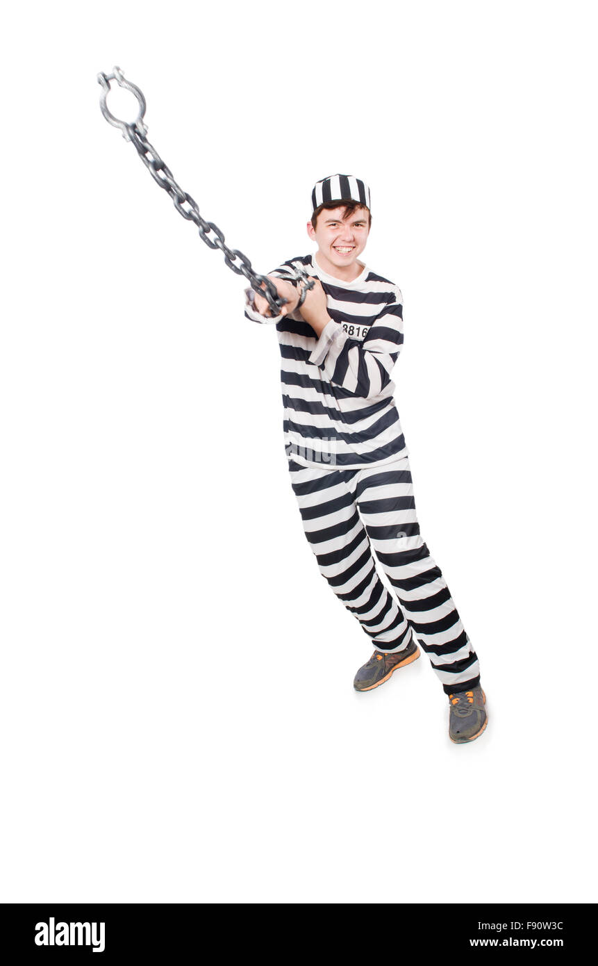 Inmate shackled Cut Out Stock Images & Pictures - Alamy