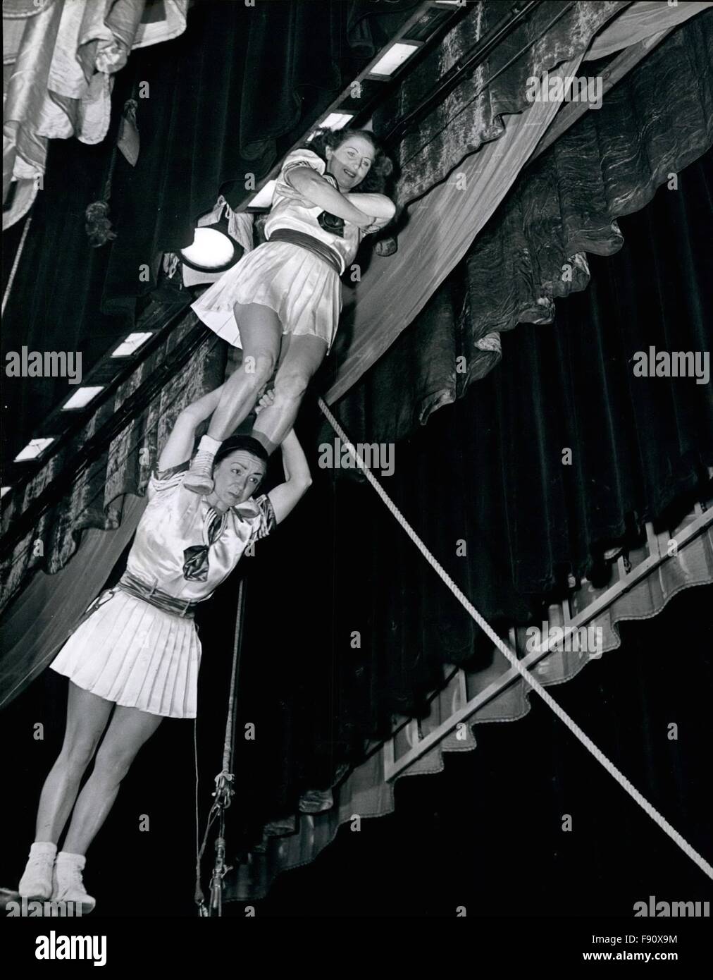 1949 - The finale of the Mandos Sisters act is a daredevil split second ...