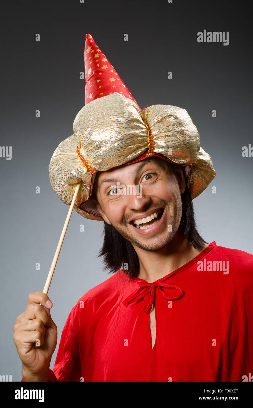 Man wearing wizard costume hi-res stock photography and images - Alamy