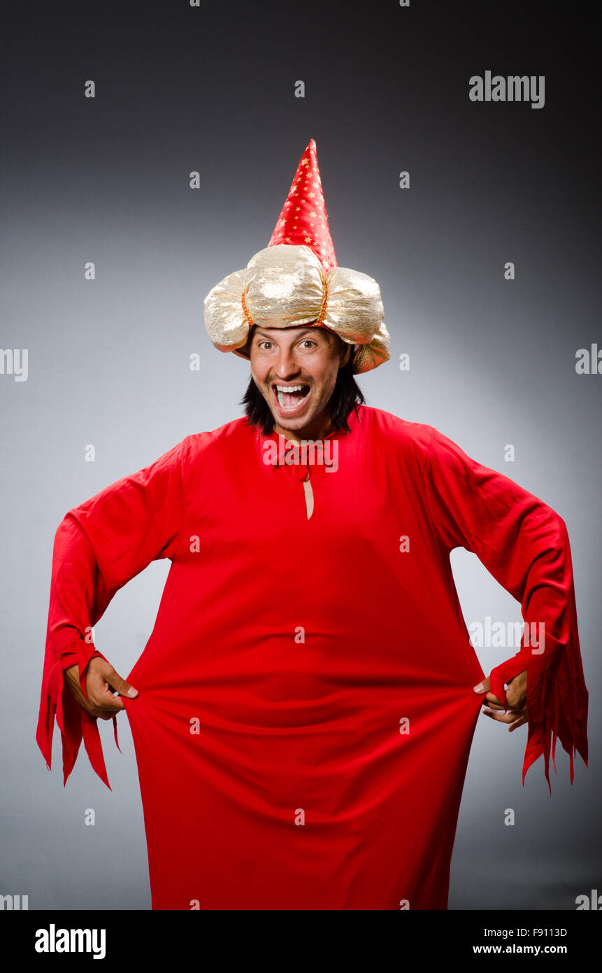 Man wearing wizard costume hi-res stock photography and images - Alamy
