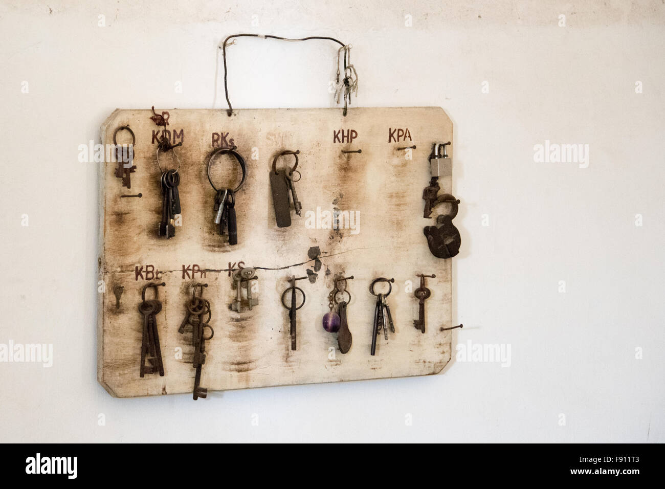 Keys at Royal palace, Yogyakarta, Indonesia Stock Photo - Alamy