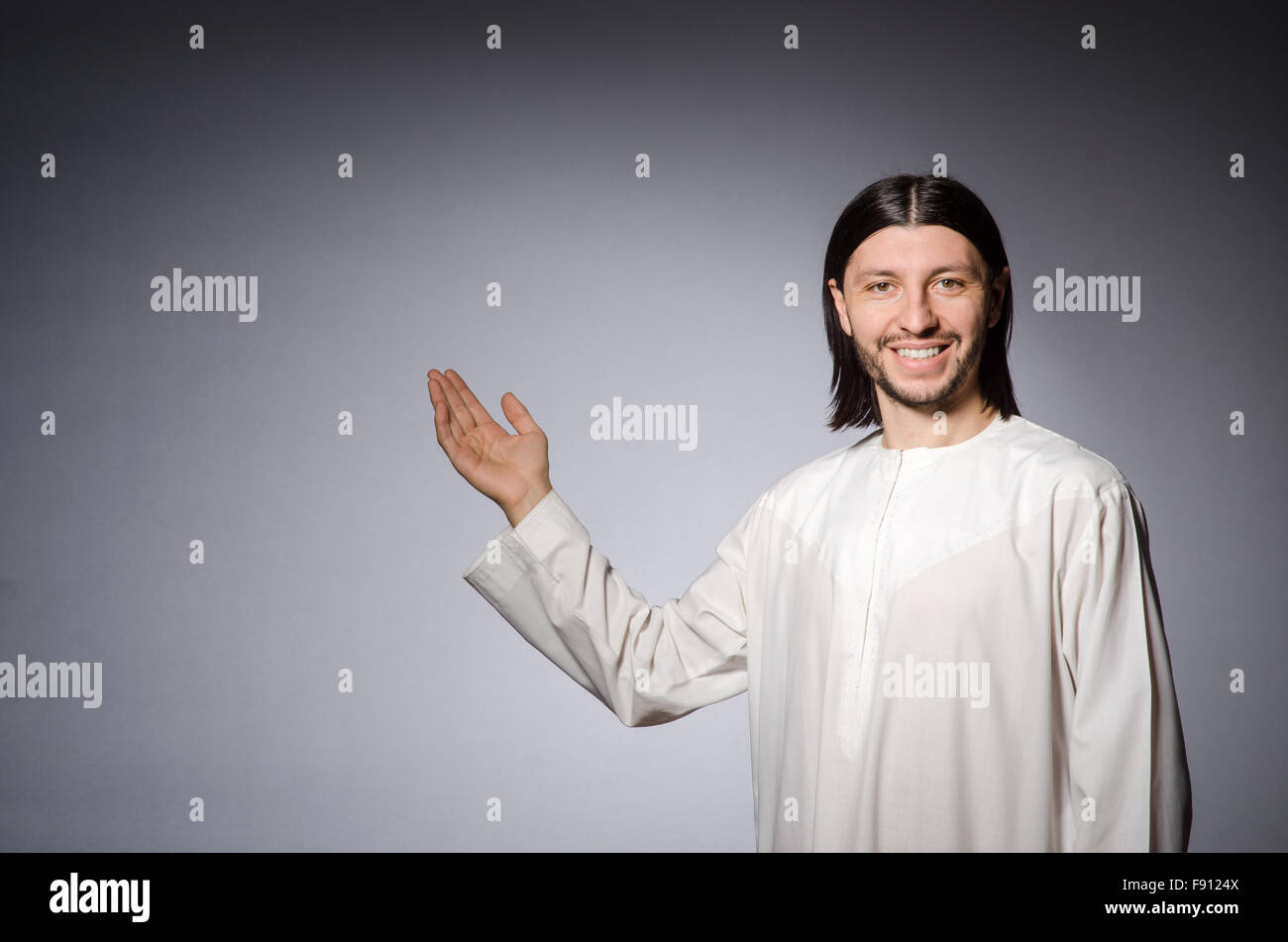 Priest man in religious concept Stock Photo - Alamy
