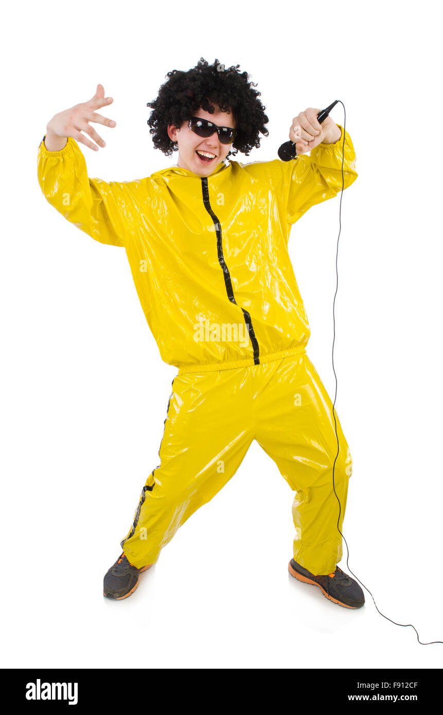 Dance boy mic Cut Out Stock Images & Pictures - Alamy