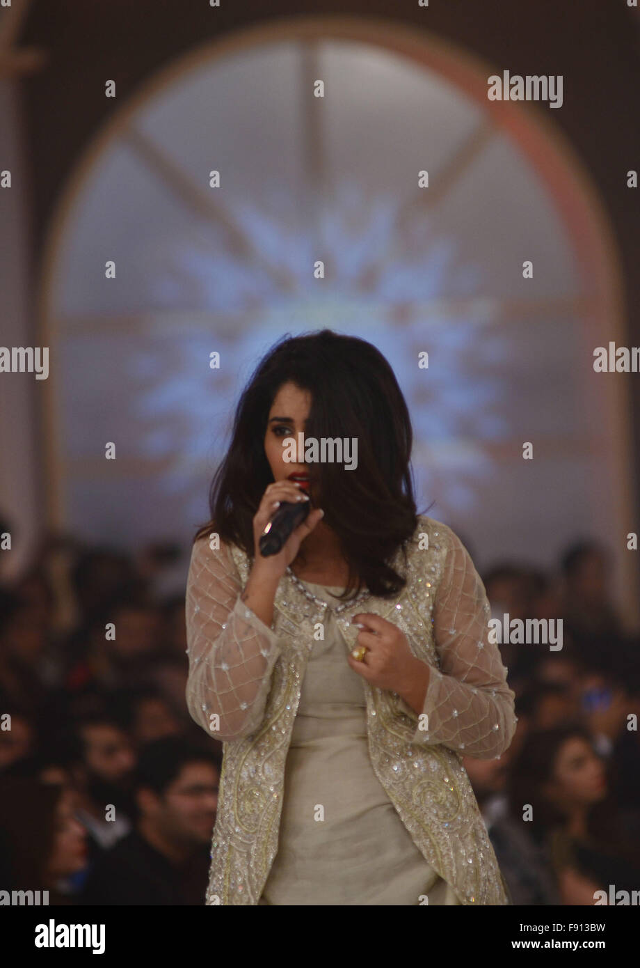 Pakistani model presents creations of famous designer Maria.B on the ...