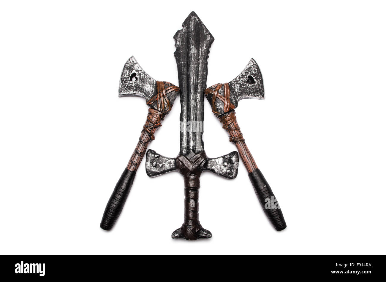 Two dagger axes dagger ax hi-res stock photography and images - Alamy