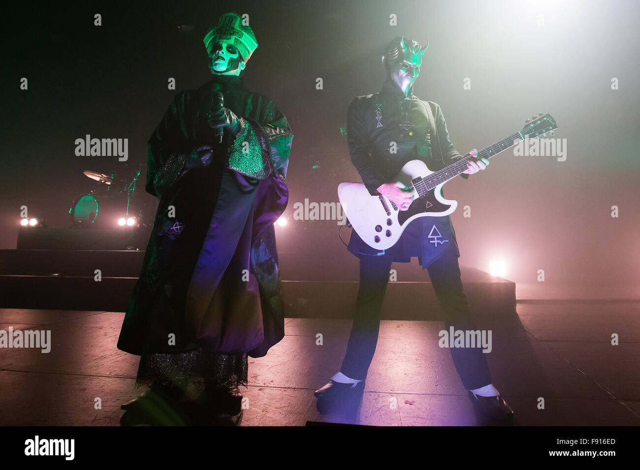 Ghost performing live on stage at Lisebergshallen Featuring: Ghost ...