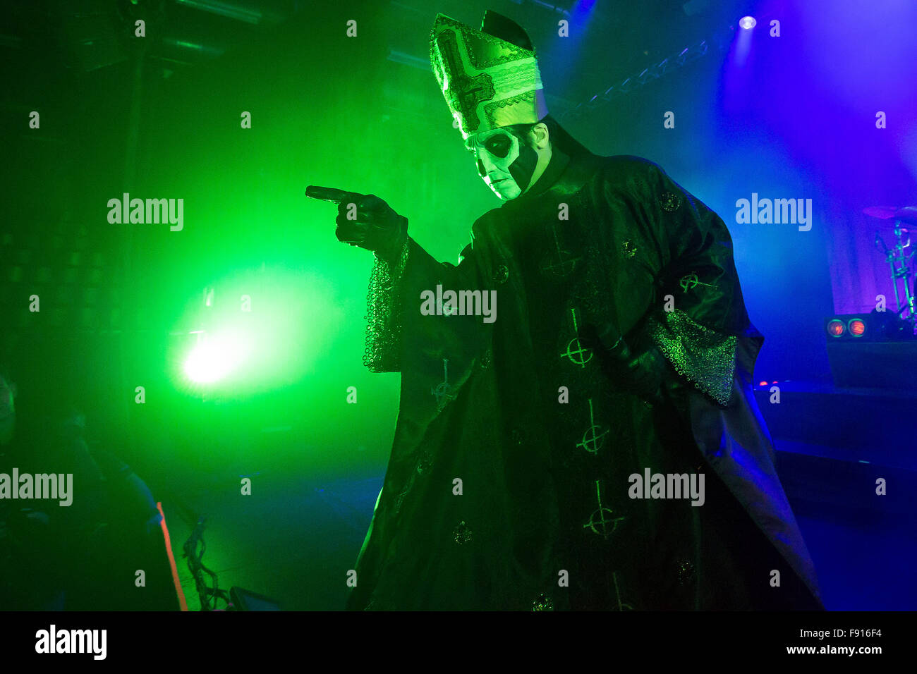 Ghost performing live on stage at Lisebergshallen Featuring: Ghost ...
