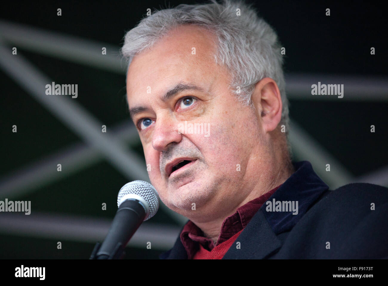 London, UK. 12th December, 2015. Andrew Murray, National Chair of Stop ...