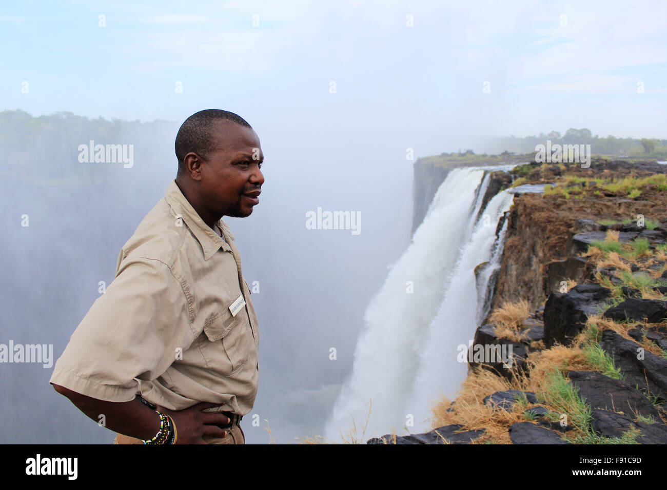 Victoria falls devil's pool and xinhua hi-res stock photography and ...