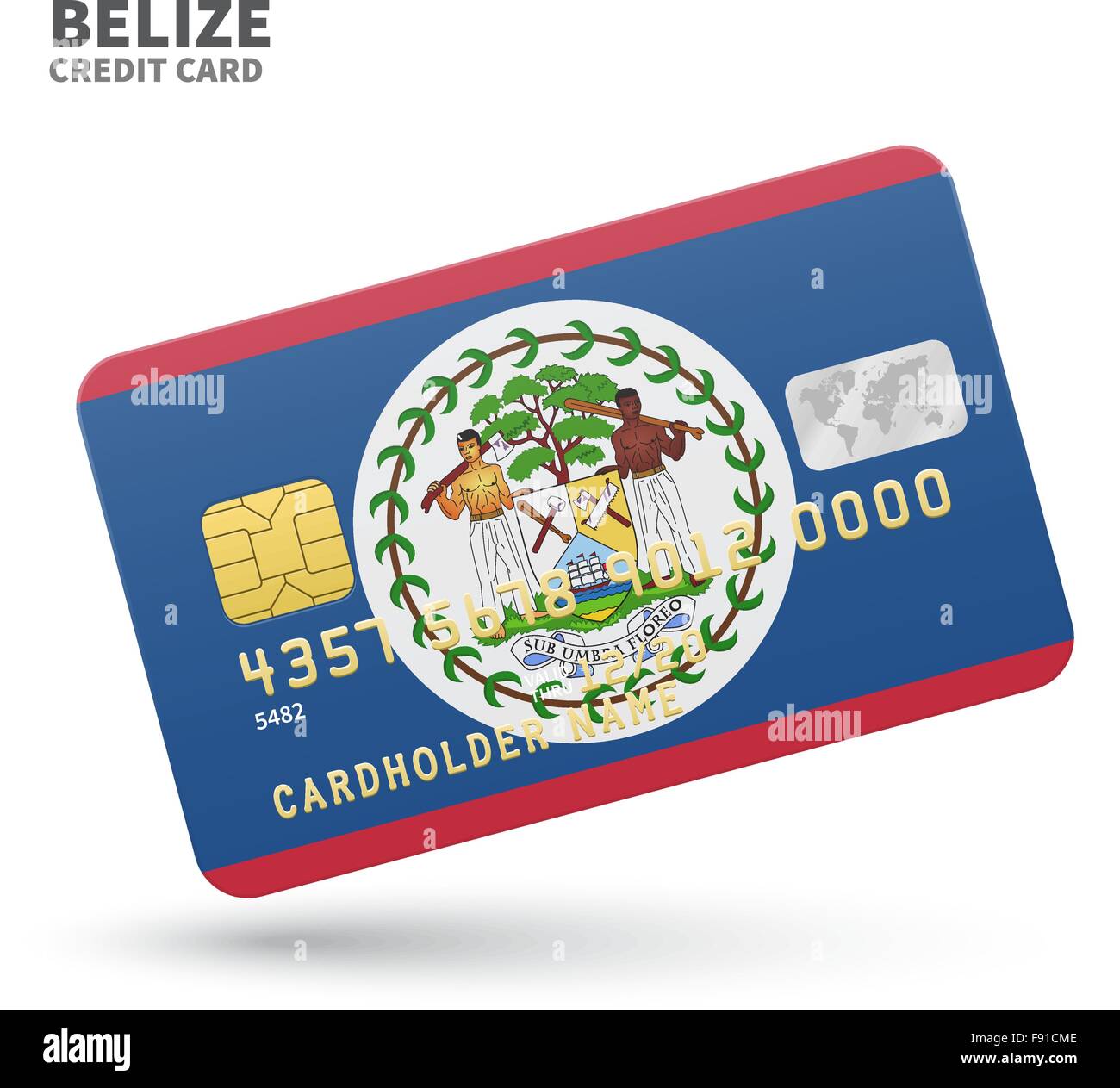 Bank america credit card Stock Vector Images - Alamy