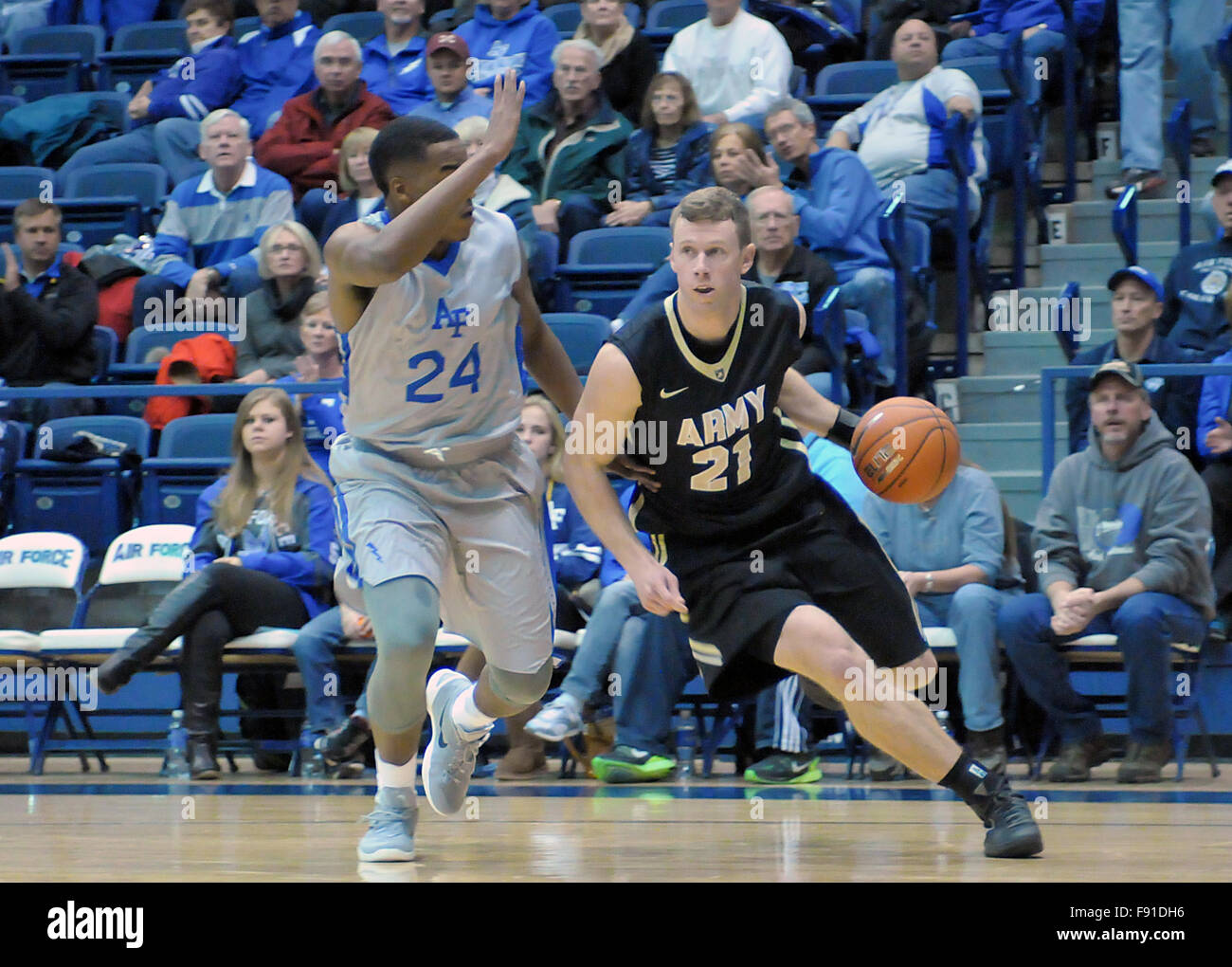 Colorado Springs, Colorado, USA. 12th Dec, 2015. Army guard, Kyle ...