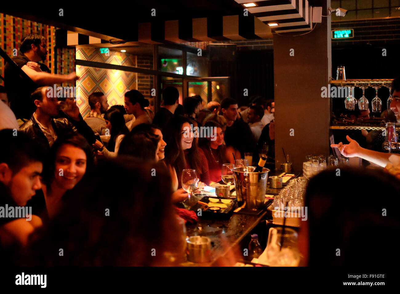 Israeli nightclub hi-res stock photography and images - Alamy