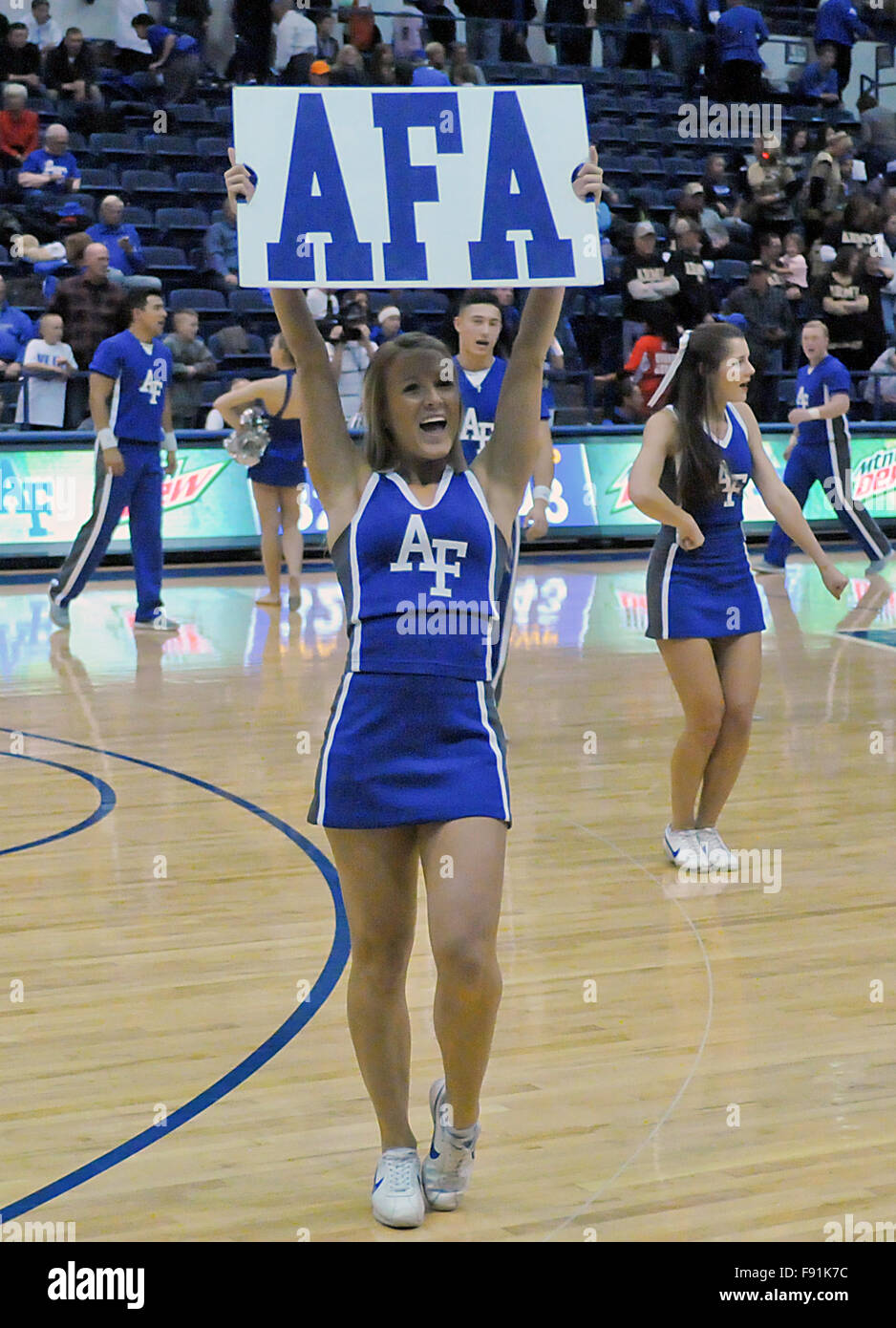 Colorado Springs, Colorado, USA. 12th Dec, 2015. Air Force Academy ...