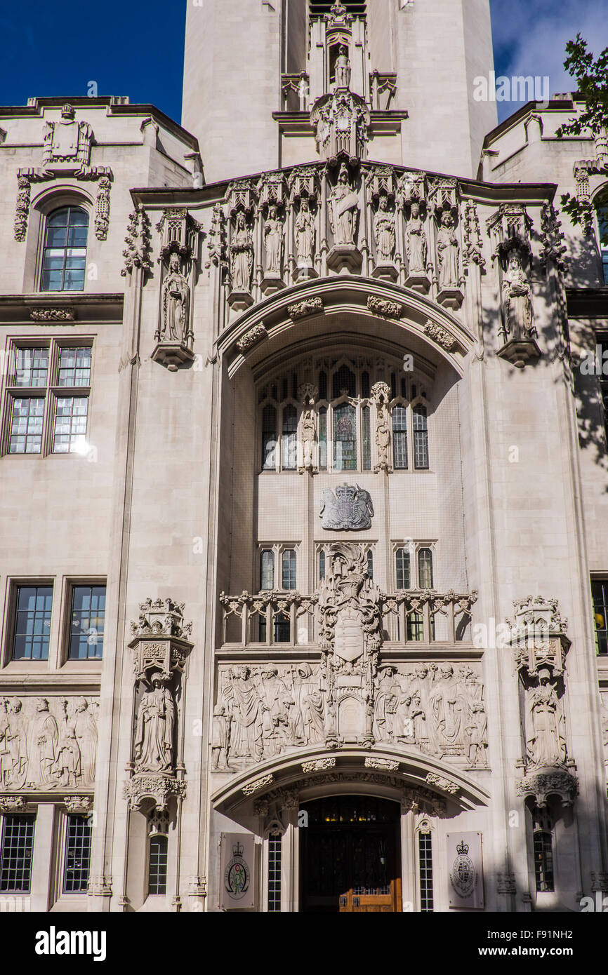 Supreme Court, London, England, U.K Stock Photo, Royalty Free Image ...