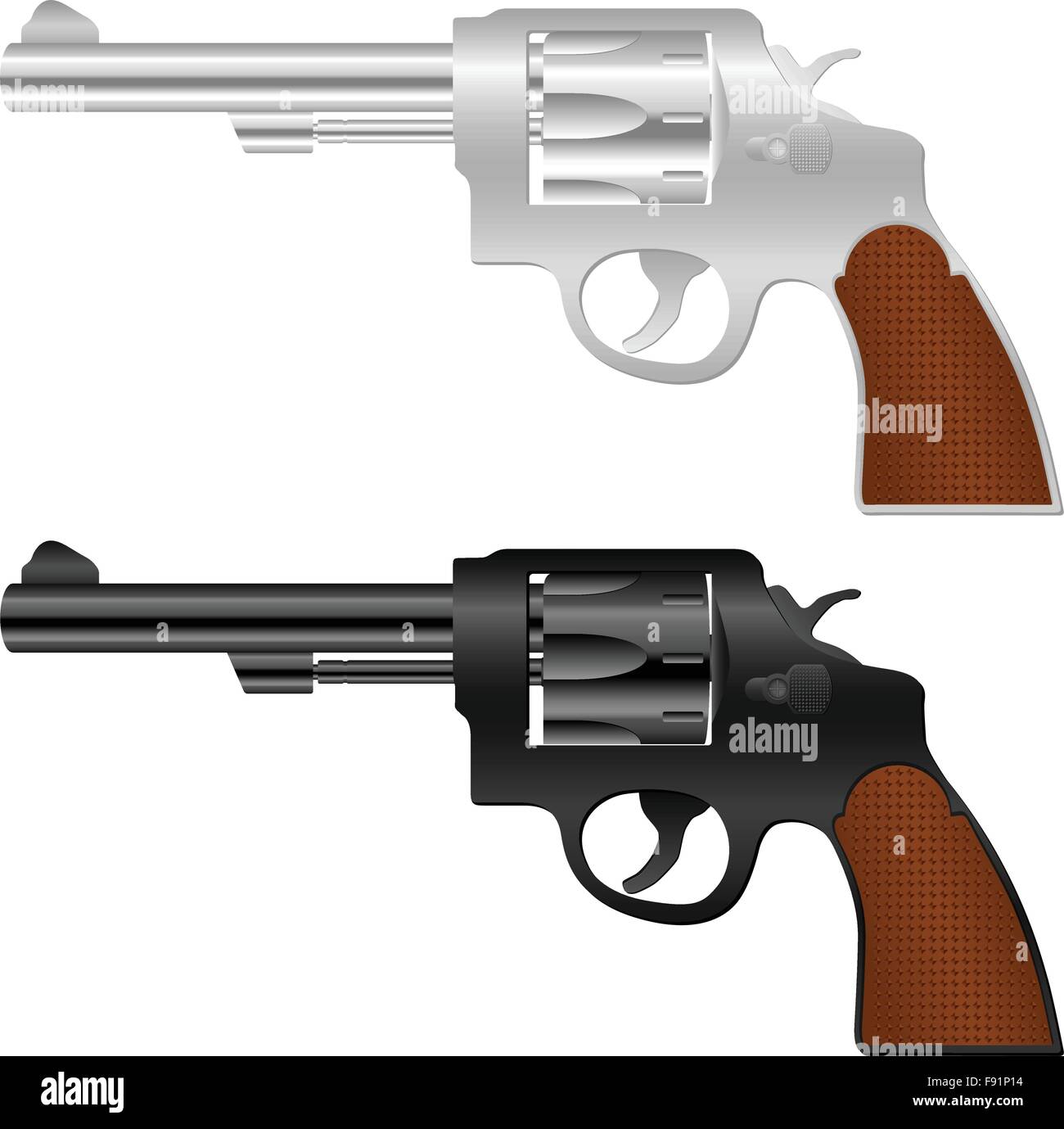 Revolver vector vectors hi-res stock photography and images - Alamy
