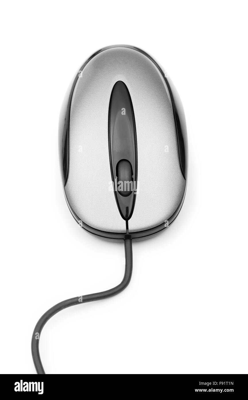 Computer mouse isolated on the white background Stock Photo - Alamy