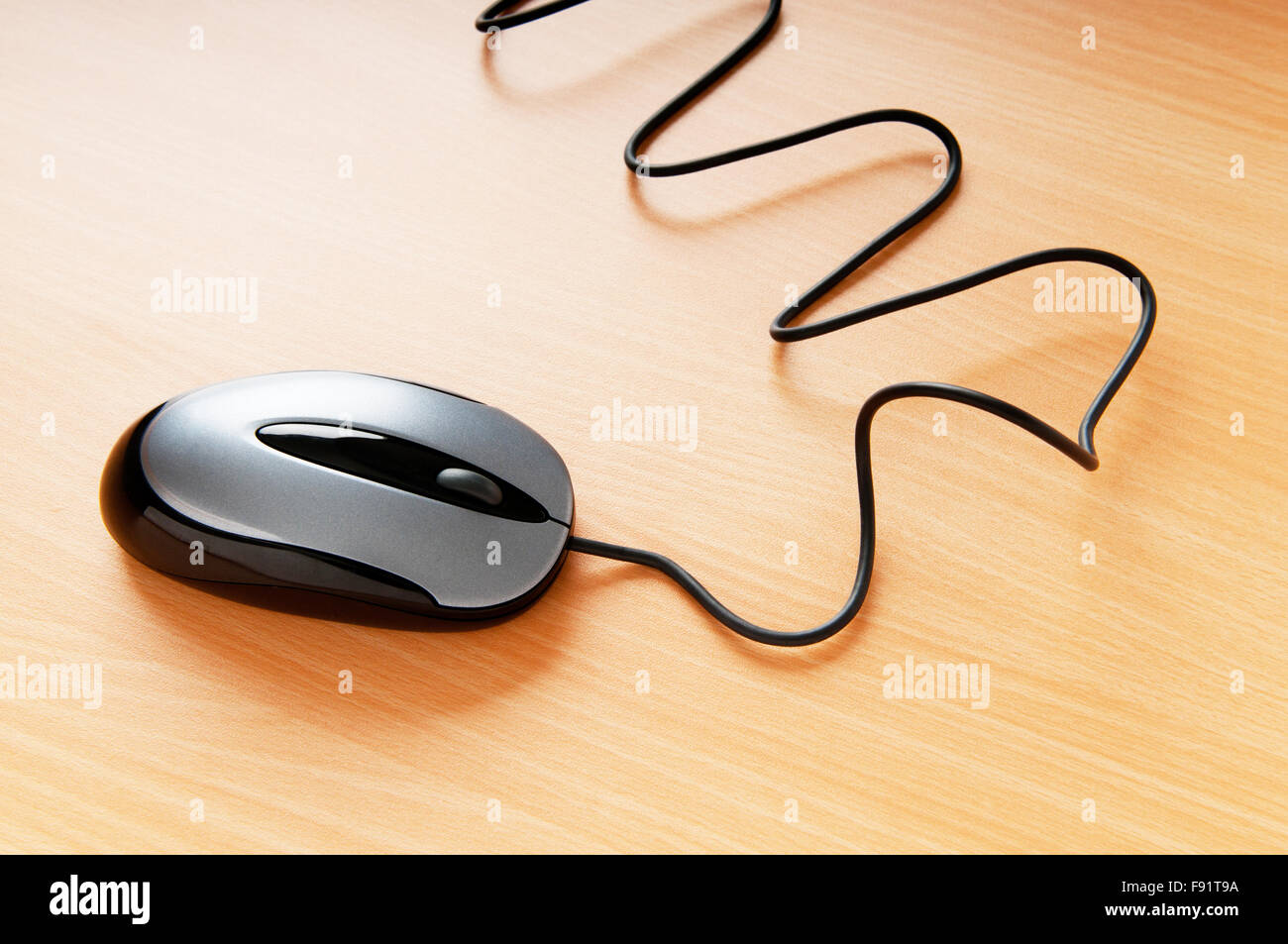 Computer mouse on the background - Technology concept Stock Photo - Alamy