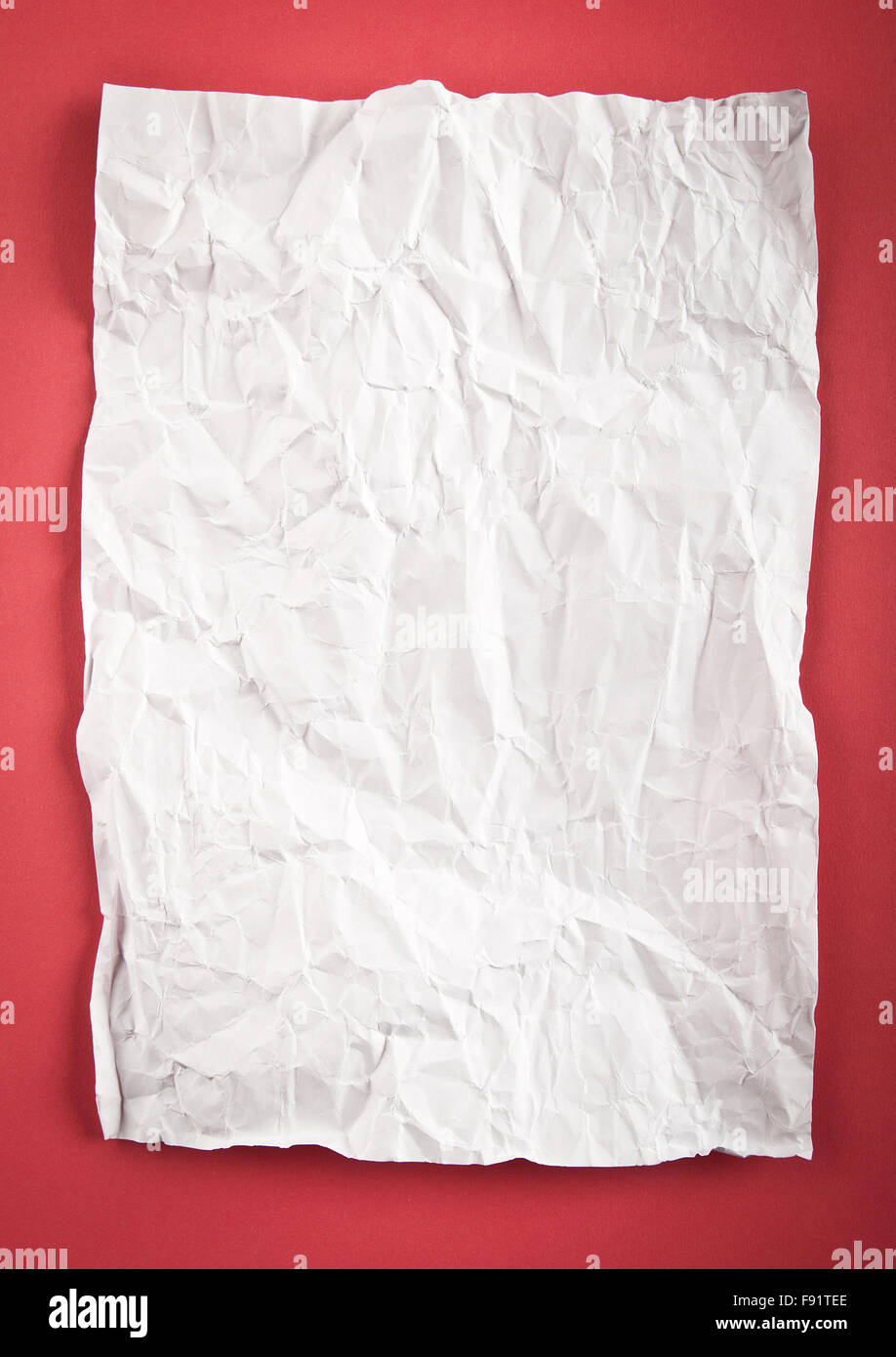 Wrinkled paper background Stock Photo - Alamy
