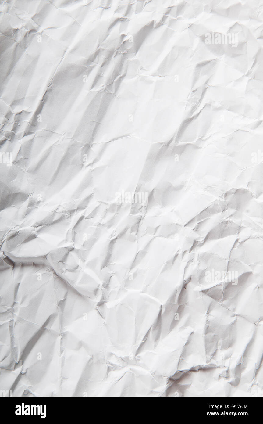 Wrinkled paper background Stock Photo - Alamy