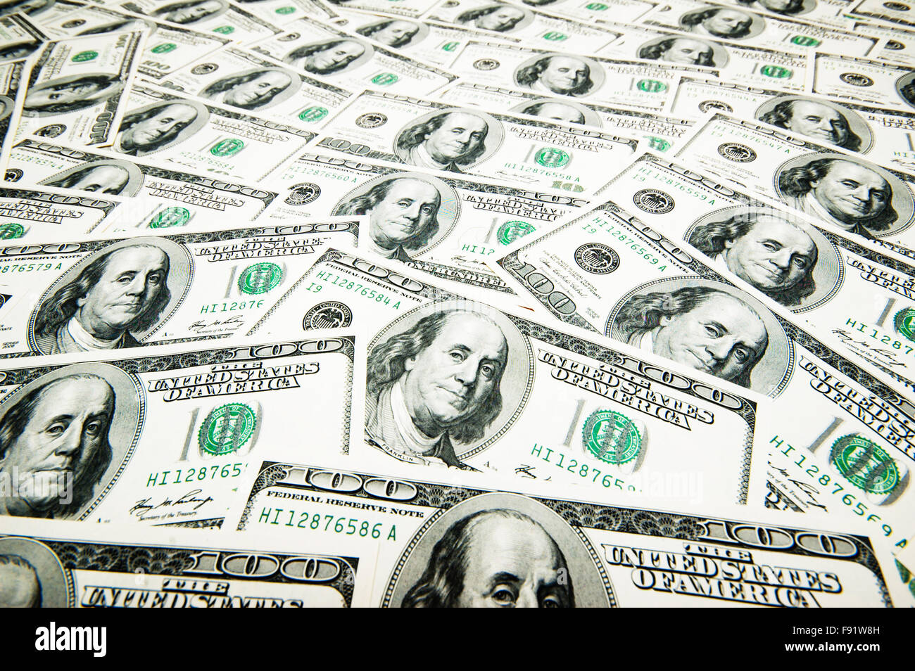 Background made of many dollars Stock Photo - Alamy