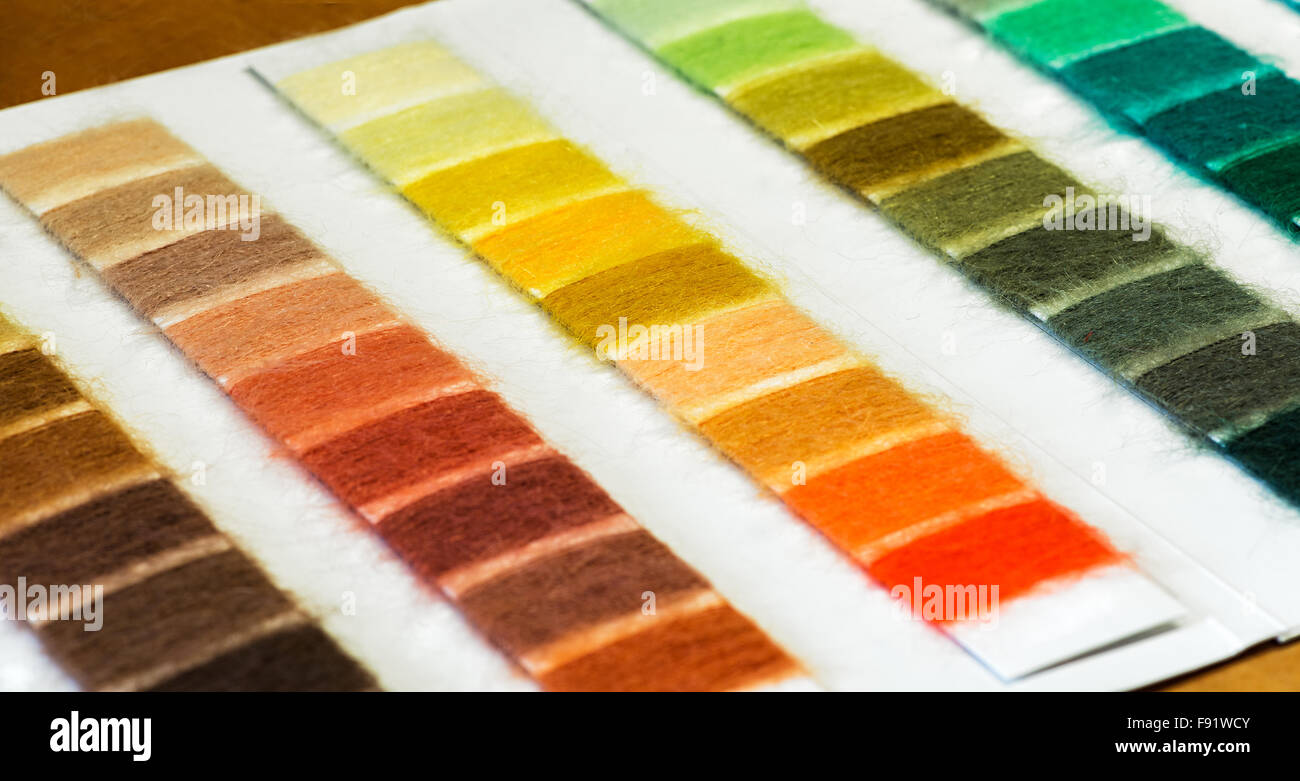 Background Close Up of Cotton Thread Sample Chart Stock Photo - Alamy