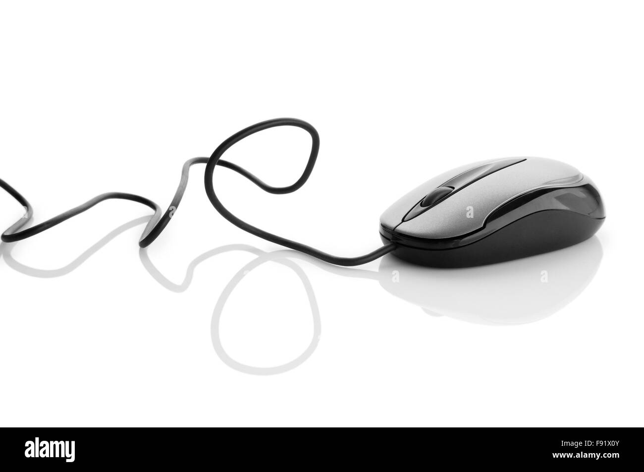 Computer mouse isolated on the white background Stock Photo - Alamy