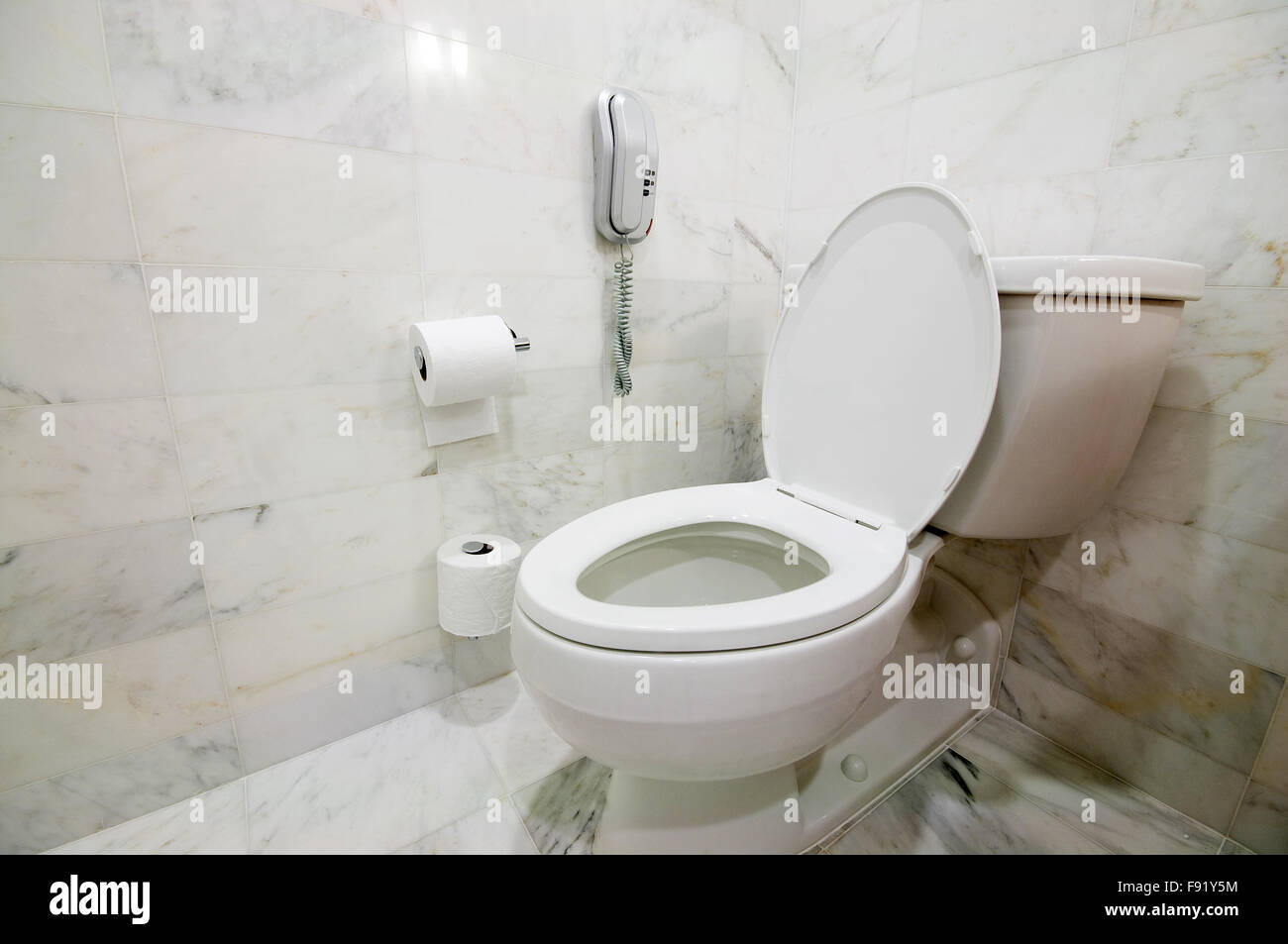 Interior of the room - Toilet in the bathroom Stock Photo - Alamy