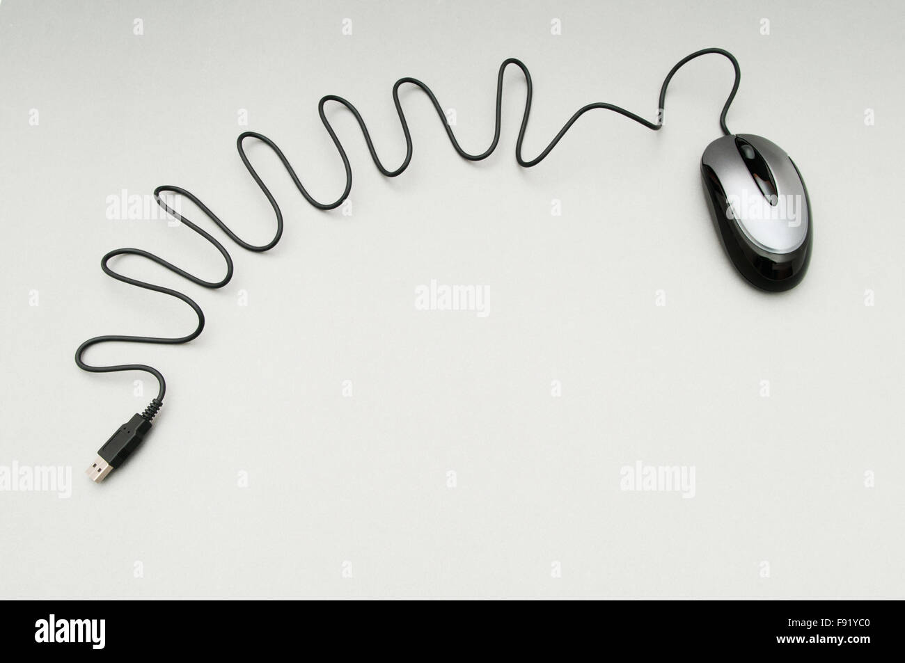 Computer mouse on the background - Technology concept Stock Photo - Alamy