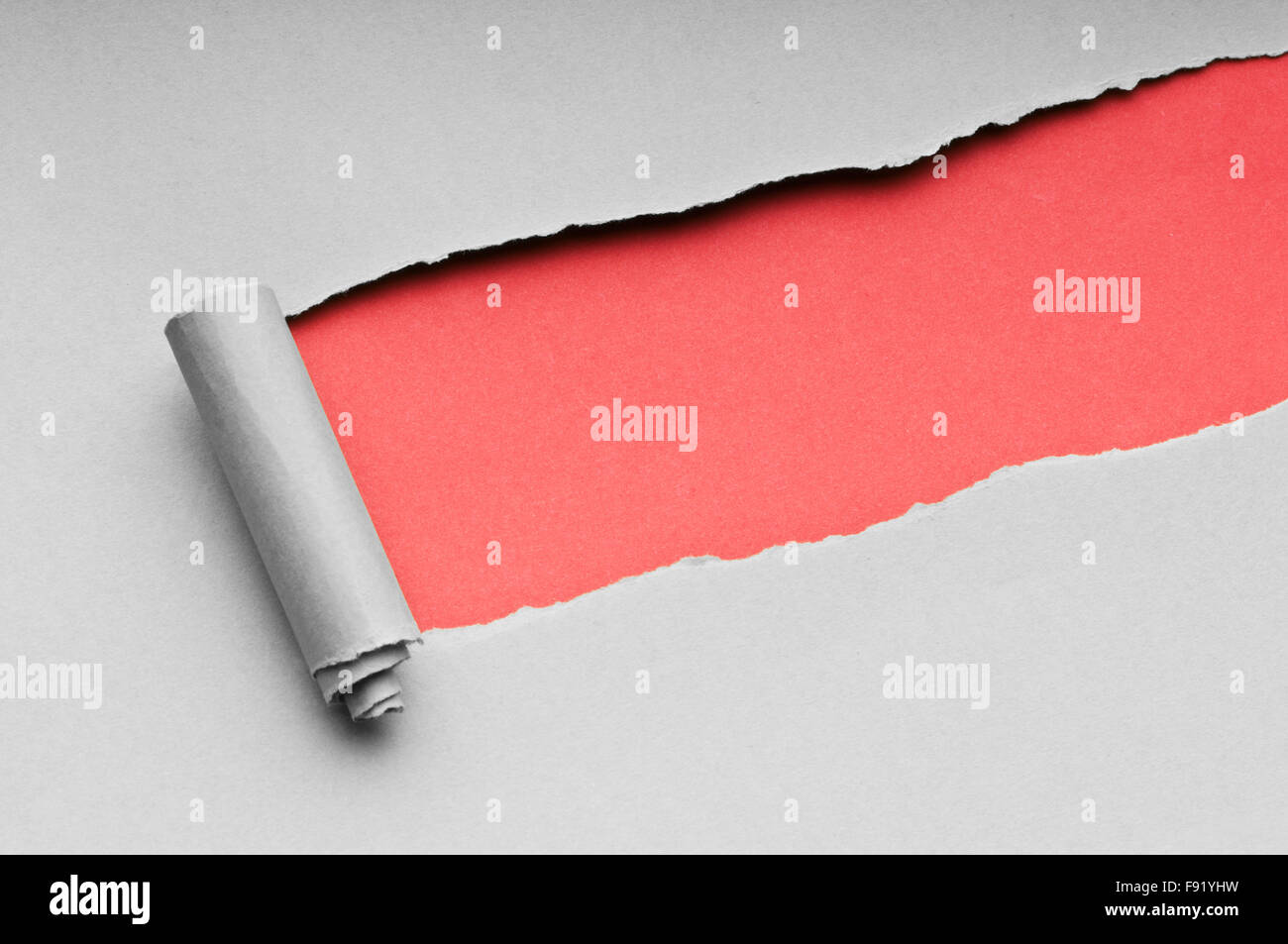 Torn paper with space for your message Stock Photo - Alamy