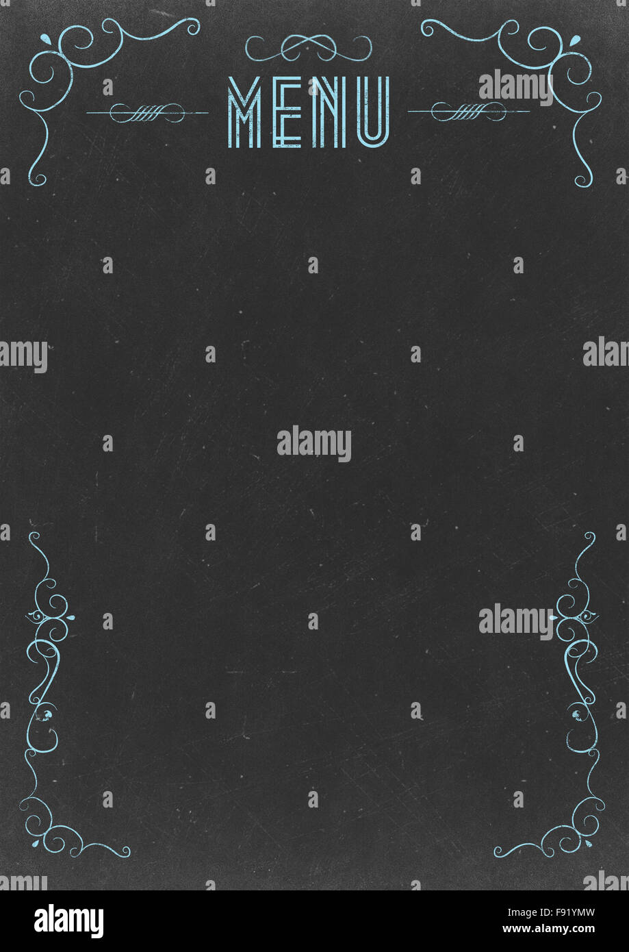 Chalkboard art cafe hi-res stock photography and images - Alamy