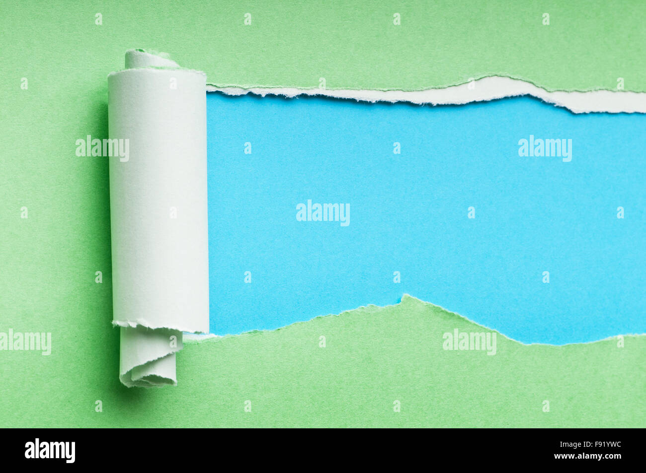 Torn paper with space for your message Stock Photo - Alamy