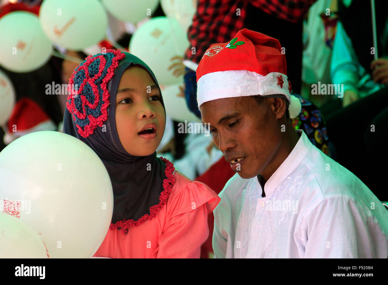 Manado, Indonesia. 12th Dec, 2015. Muslims in the city of Manado join ...