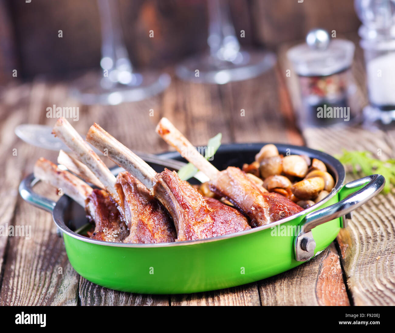 homemade food on the wooden kitchen table Stock Photo - Alamy