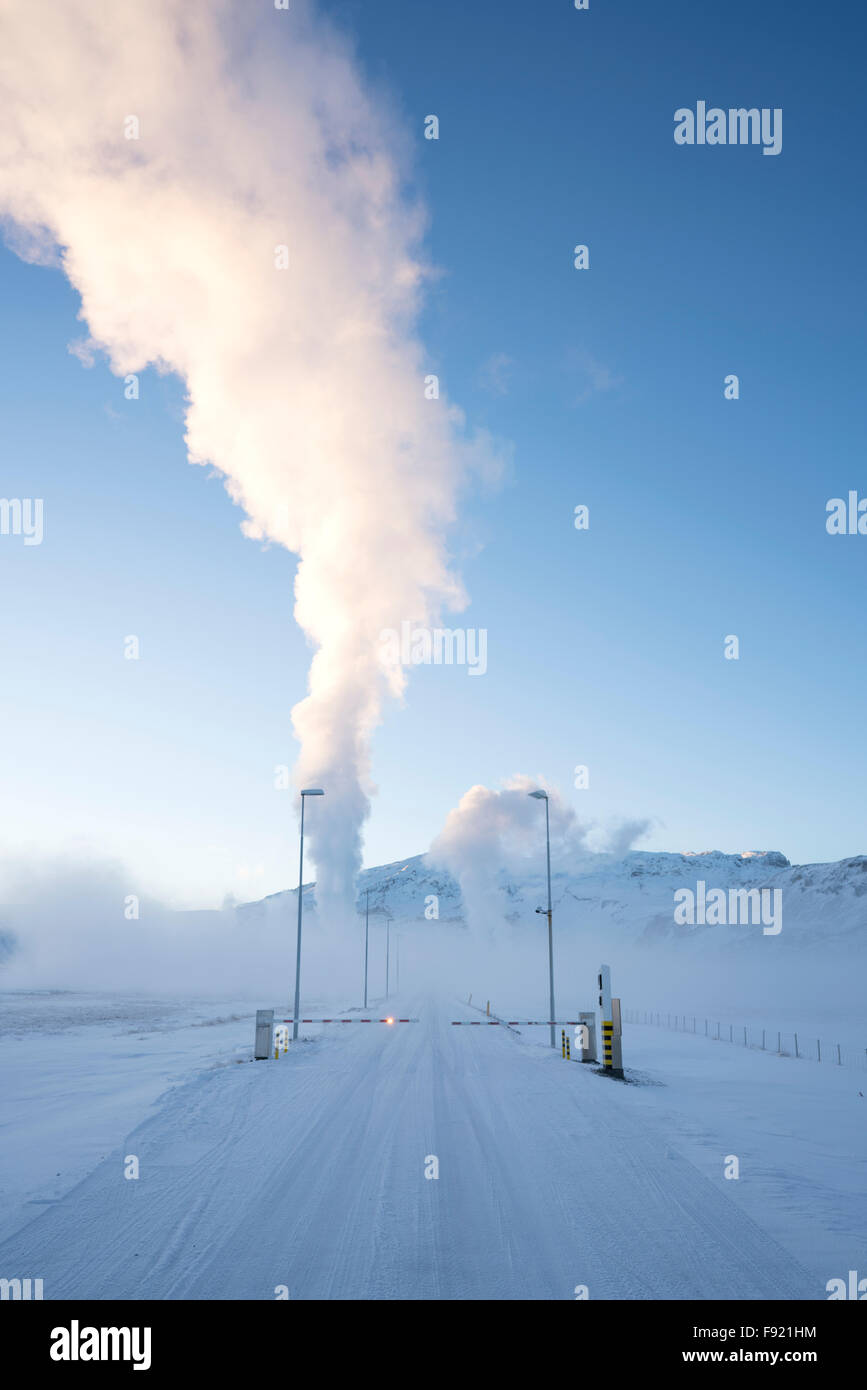 Geothermal power plant, Nesjavellir, Iceland Stock Photo - Alamy