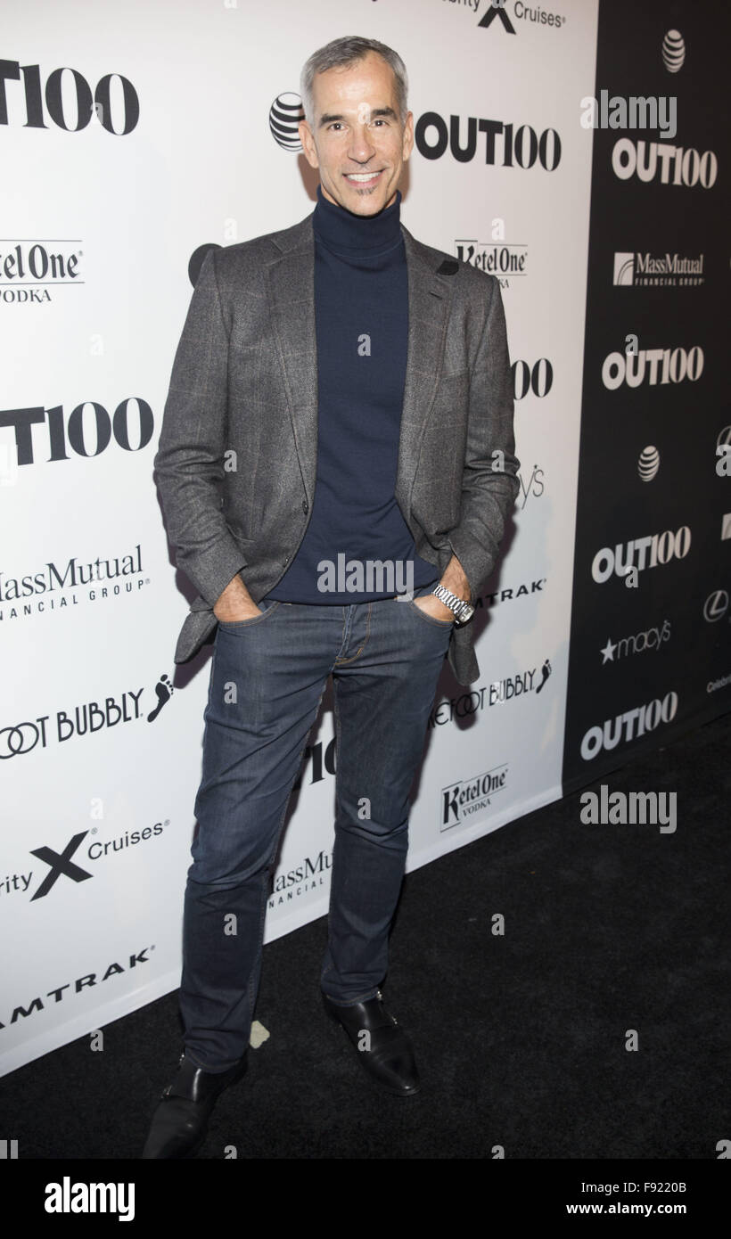 The Out 100 2015 Gala Celebration - Arrivals Featuring: Jerry Mitchell ...