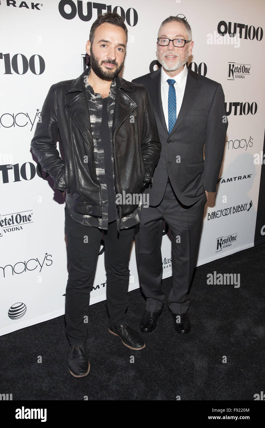 The Out 100 2015 Gala Celebration - Arrivals Featuring: D.A.Powell ...