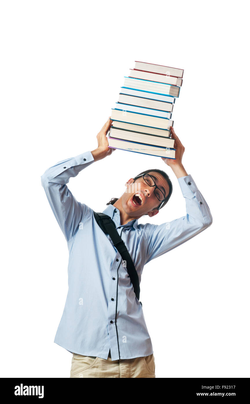 Education concept with student Stock Photo - Alamy