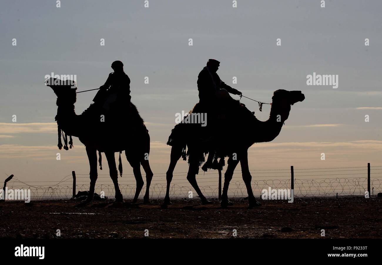 Amman, Jordan-Saudi Border. 12th Dec, 2015. Jordanian Royal Bedouin ...