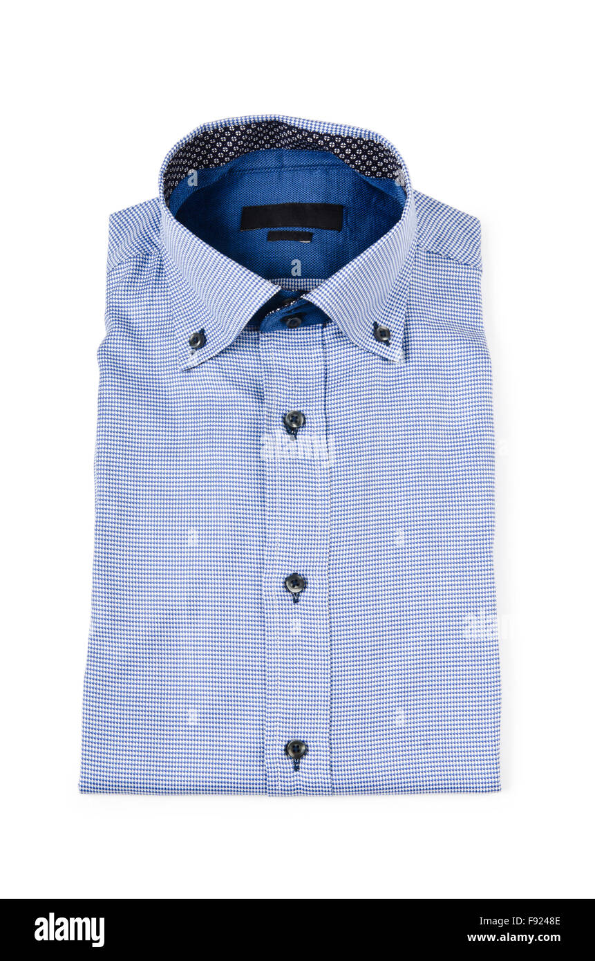 Shirt isolated on the white background Stock Photo - Alamy