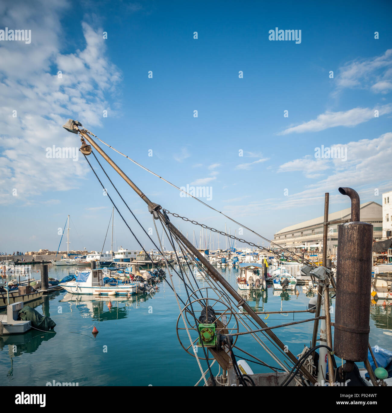 Israel, Tel Aviv, Namal Jaffa old port Stock Photo - Alamy