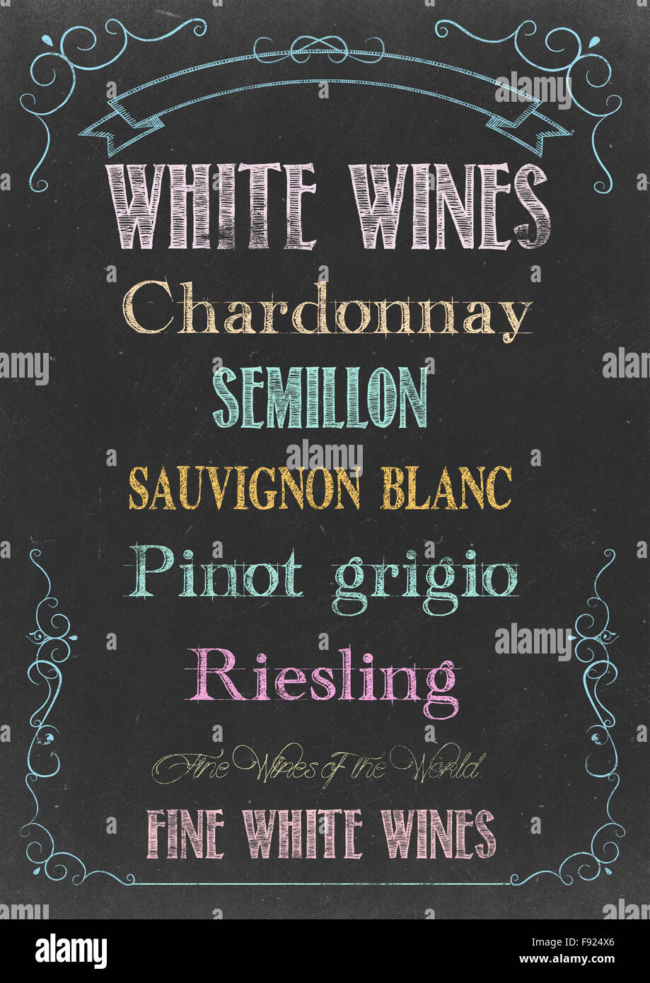 Specials menu chalkboard hi-res stock photography and images - Alamy